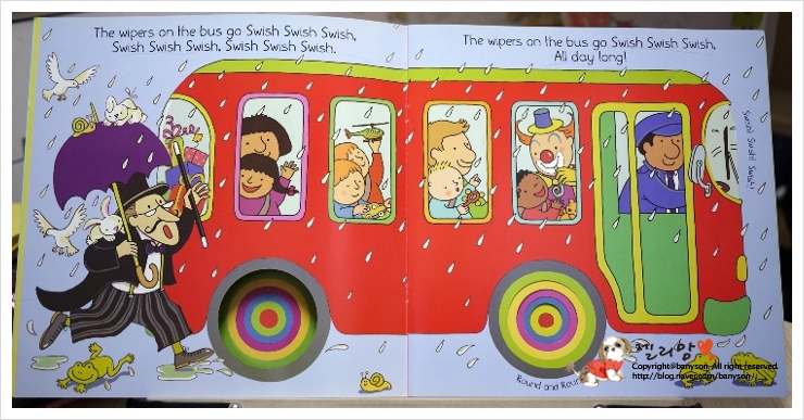 (노부영)노부영 The Wheels on the Bus go round and round 자료. : 네이버 블로그