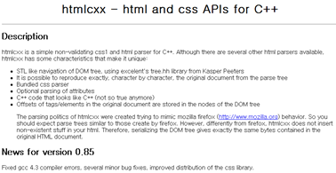 [C++] HTML 구문 분석 라이브러리 ‘htmlcxx’ : 네이버 블로그
