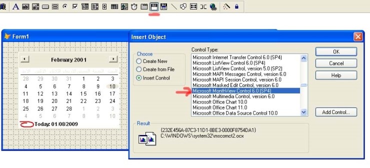 mscomct2.ocx(첨부있음) : 네이버 블로그