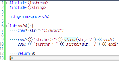 [C/C++] strchr과 strrchr 함수 : 네이버 블로그