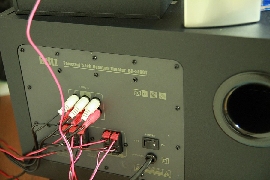 5.1채널 스피커 구매 및 장착법 + 5.1 채널 설정 방법 + 브리츠 BR-4900T2 + 브리츠 BR-5100T + 브리츠 스피커 추천 : 네이버 블로그