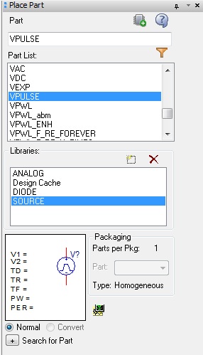 PSpice에서 VPULSE 를 이용한 파형 만들기 : 네이버 블로그