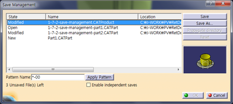 [CATIA 강좌] 카티아의 저장 기능 (2) - Save Management : 네이버 블로그