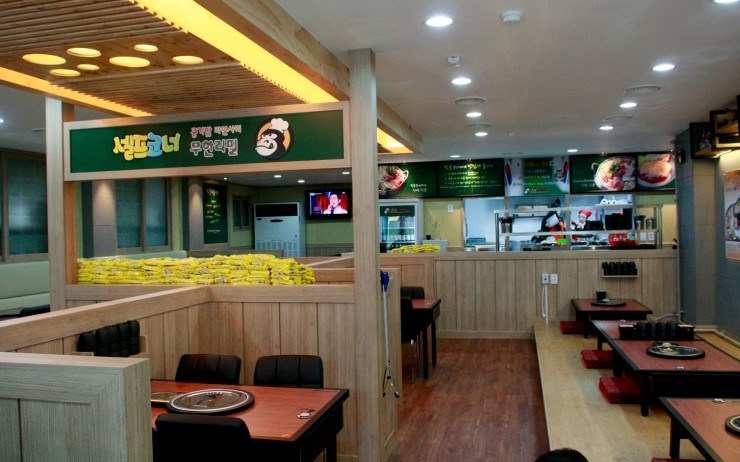 뷰포인트디자인 부대찌개전문점 프렌차이즈 킹콩부대찌개 인테리어 네이버 블로그