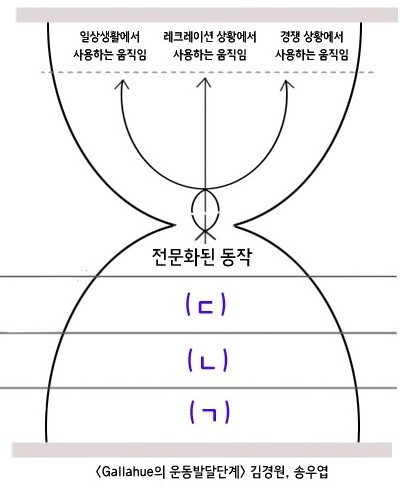 [유아동작교육/확인학습] Gallahue 운동발달단계 (반사적 동작→ 초보적 동작→ 기본적 동작→ 전문화된 동작) (유치원임용 ...