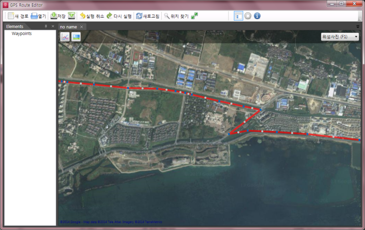 GPS Route Editor 간단 사용방법 : 네이버 블로그