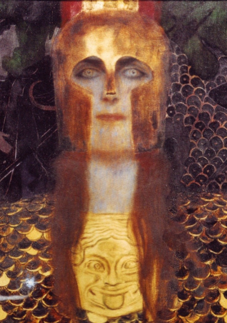 구스타프 클림트(Gustav Klimt) - 아테나 여신 (Pallas Athena) / 불여우아빠 맛깔나는명화감상 : 네이버 블로그