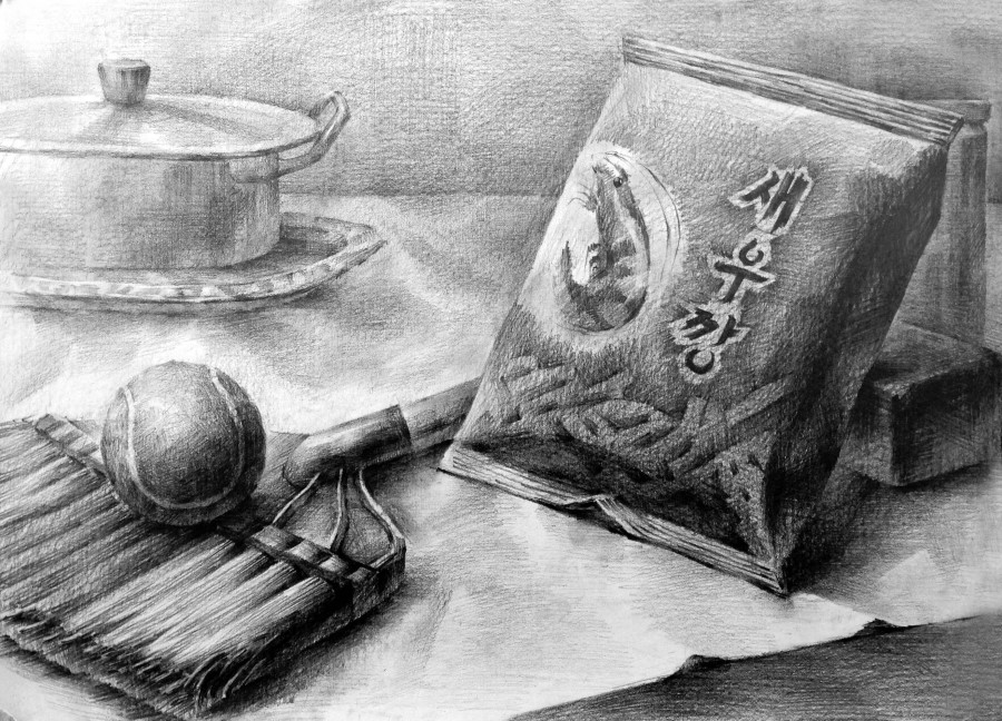 그림 정물소묘 새우깡 과자봉지 그리기 공연예고 예상정물소묘 네이버 블로그