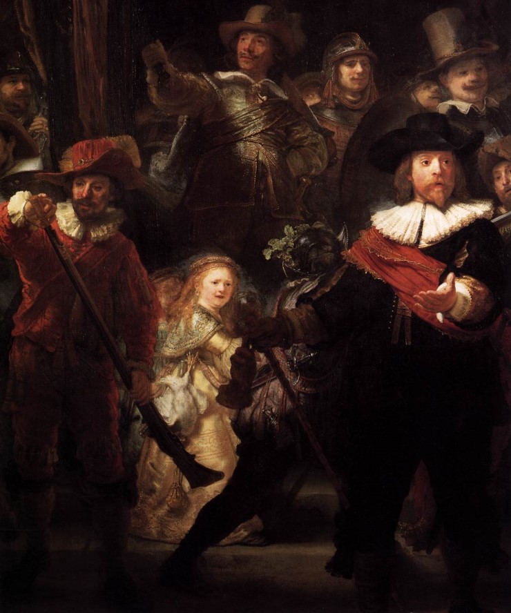 렘브란트 (Rembrandt) - 야간순찰(The Night Watch) / 야경 / 불여우아빠 맛깔나는 명화감상 : 네이버 블로그