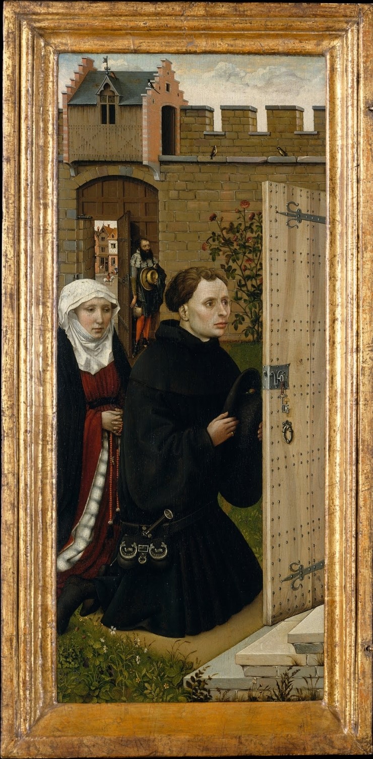 로베르 캉팽(Robert Campin) - 메로드 제단화 : 네이버 블로그