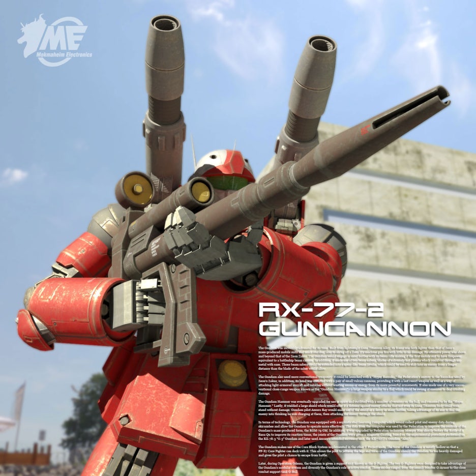 RX-77-2 GUNCANNON (종료_텍스쳐 수정) : 네이버 블로그