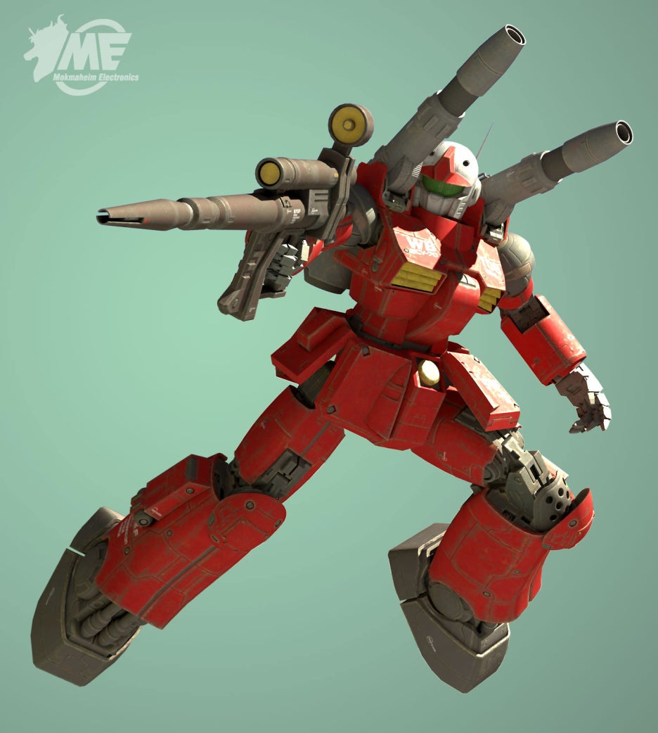 RX-77-2 GUNCANNON (종료_텍스쳐 수정) : 네이버 블로그