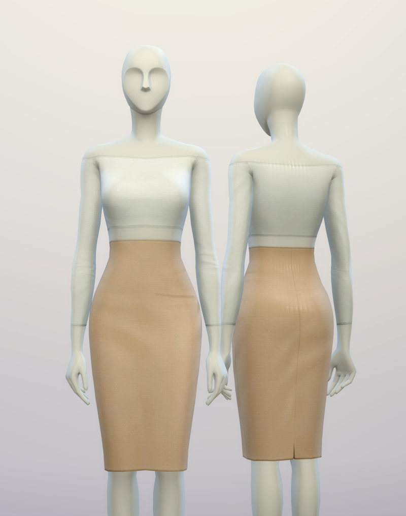 S4_ Basic High Waist H Line Pencil Dress _Solid (8 Color) : 네이버 블로그