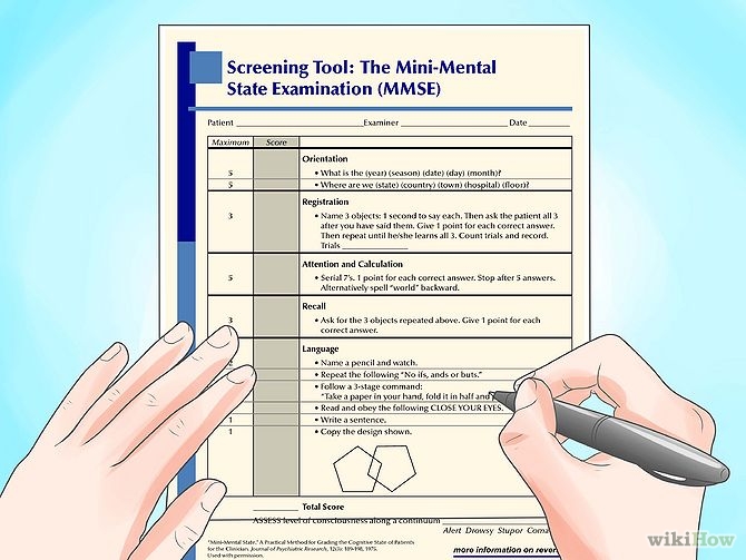 MMSE-DS의 개발배경, 채점기준 : 네이버 블로그