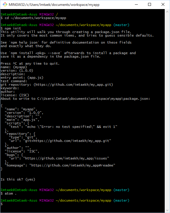 [Node.js 강좌] 4. npm init, npm install express --save, nodemon : 네이버 블로그
