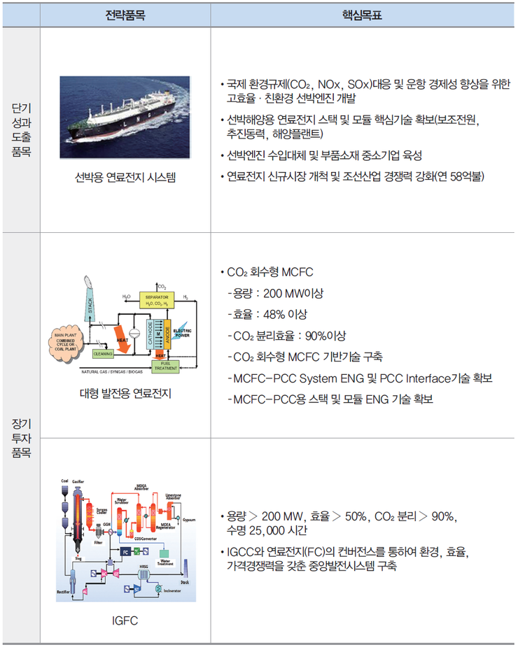연료 전지 전략 로드맵 요약 장단기 전략 방향과 시장 진입 방향 분야 총괄 로드맵 그린에너지 전략 로드맵 2011 연료