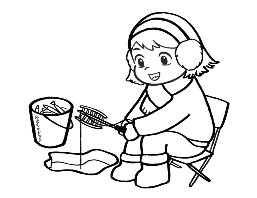 빙어낚시 도안 슈링클스슈링크아트플라스틱공예겨울스포츠국내여행빙어숭어낚시얼음낚시홍천귀마개겨울방학 네이버 블로그