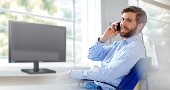 삼성전자 24형(60.9cm) SE450 시리즈 모니터, 비즈니스 환경에 어울리는 다양한 기능! LS24E45K : 네이버 블로그