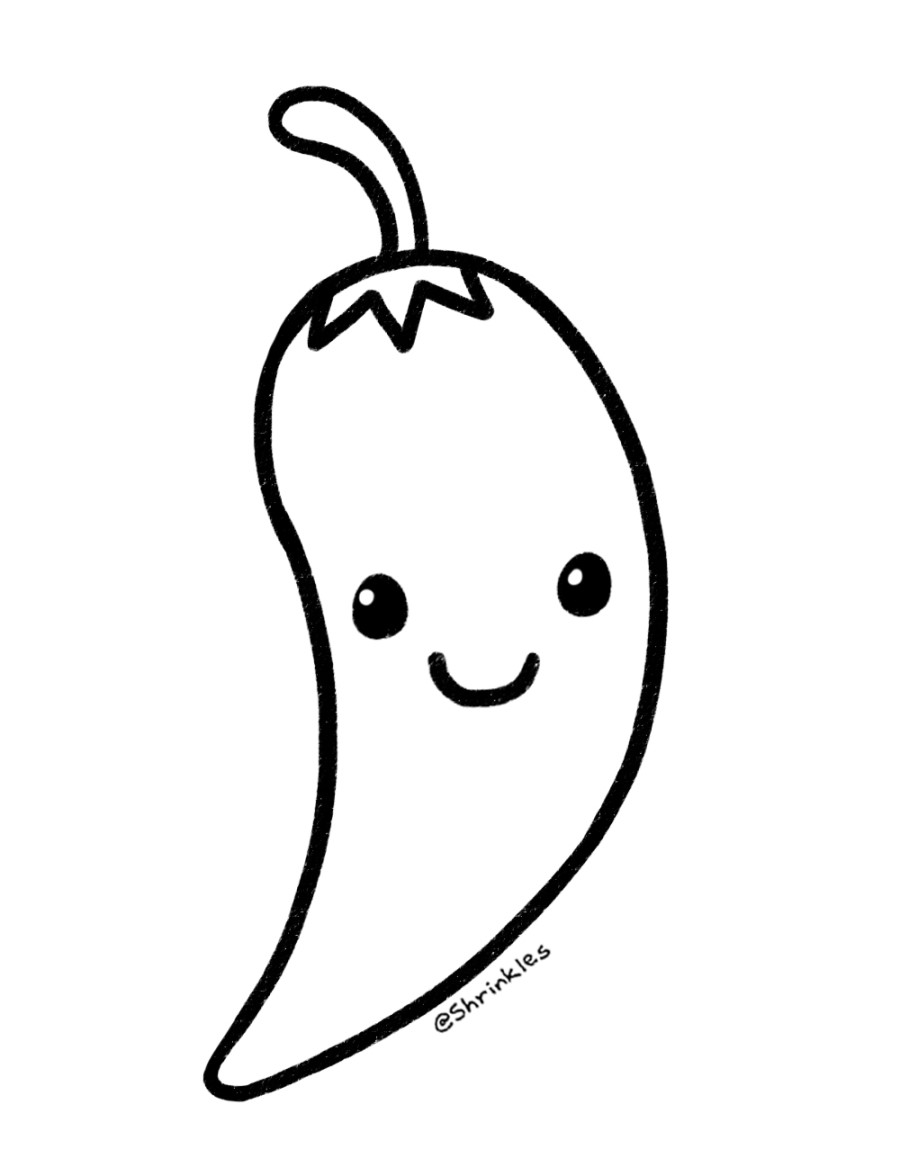 채소도안고추 슈링클스슈링크아트hot Pepper꽈리고추청양고추태양초플라스틱공예프라방야채채소 일러스트다이어트 식품고추 컷도안고추 이미지색칠공부 