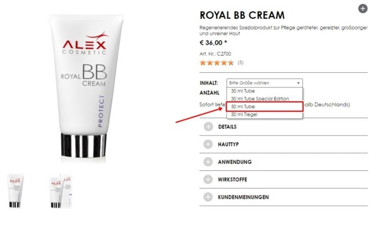 비비크림 원조 독일화장품 알렉스 비비크림 직구방법 Alex BB Cream : 네이버 블로그