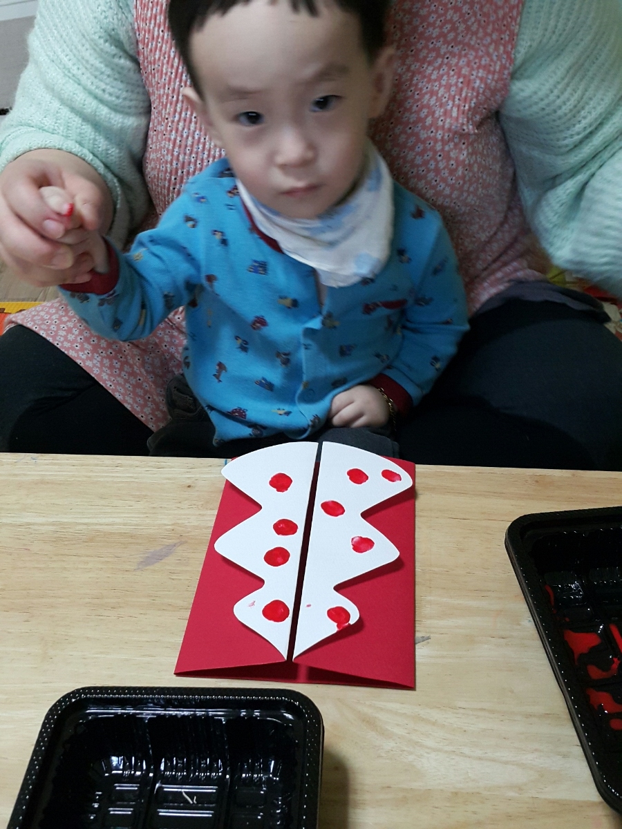 [미술]성탄절 축하 카드만들기~^^ : 네이버 블로그