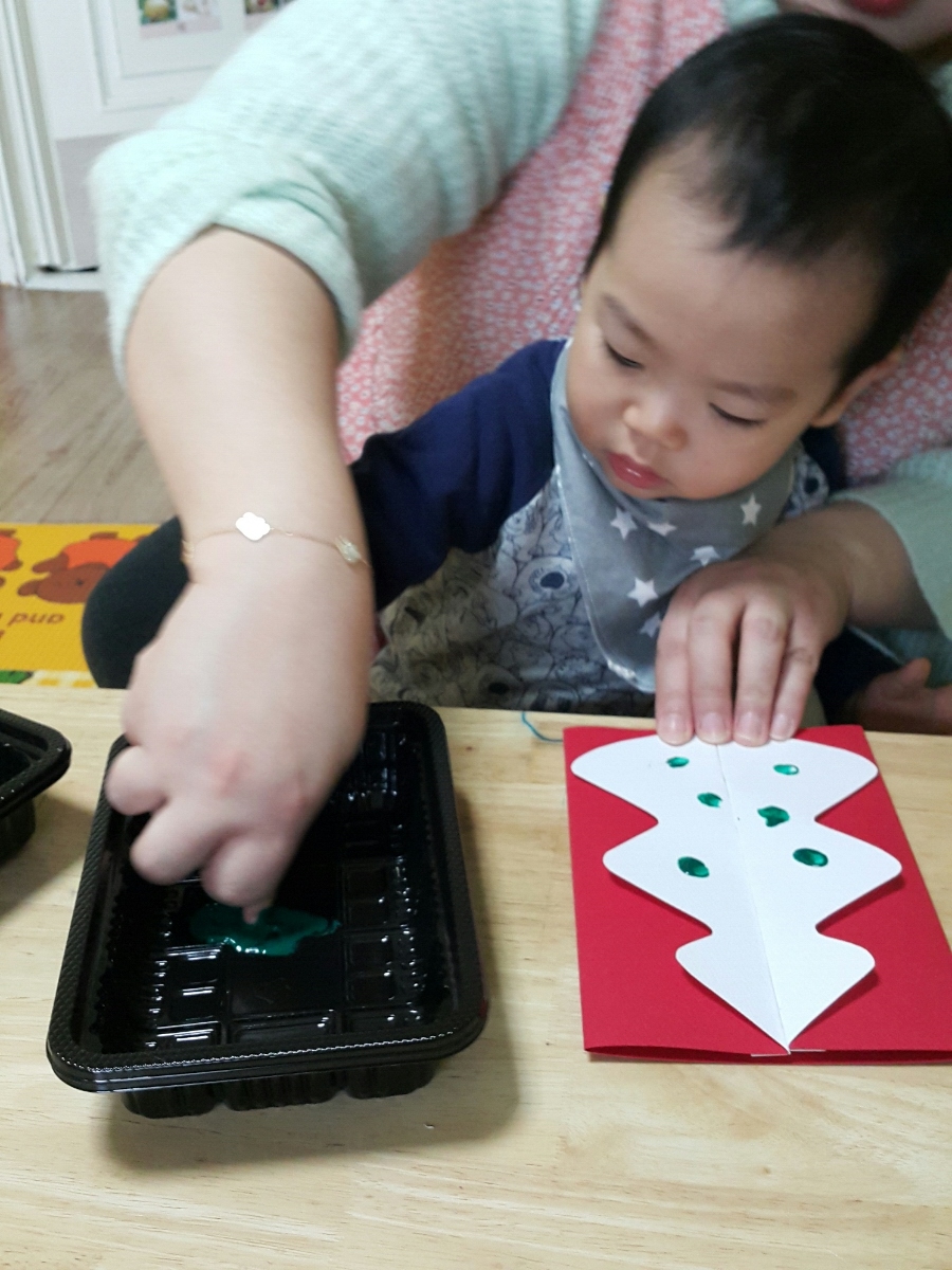 [미술]성탄절 축하 카드만들기~^^ : 네이버 블로그