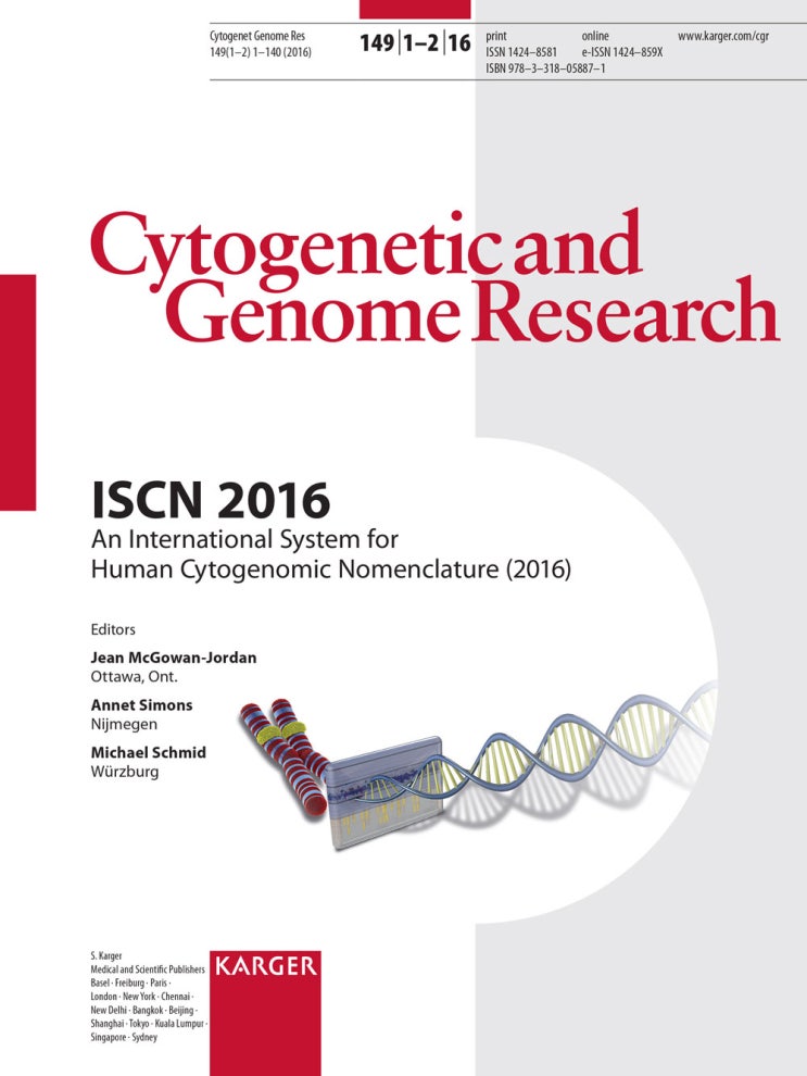 세포유전학 명명법 국제규약- ISCN 2016 : 네이버 블로그