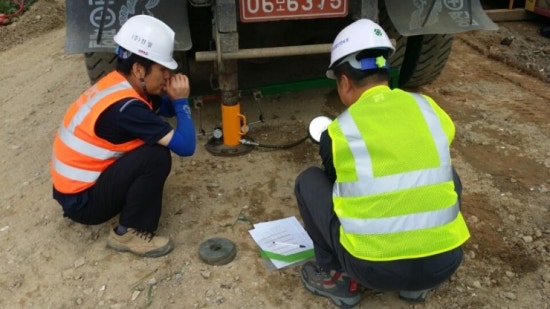 (평판재하시험,KS F 2444) 평판재하 (구조물평판재하시험) : 네이버 블로그