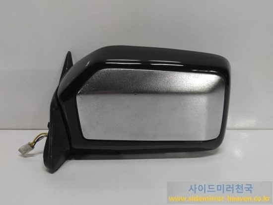 그랜져 각그랜져 3핀 사이드미러 백미러 검정색 Eb 에보니블랙 순정크롬커버 부착형 운전석 입니다 자동차중고부품