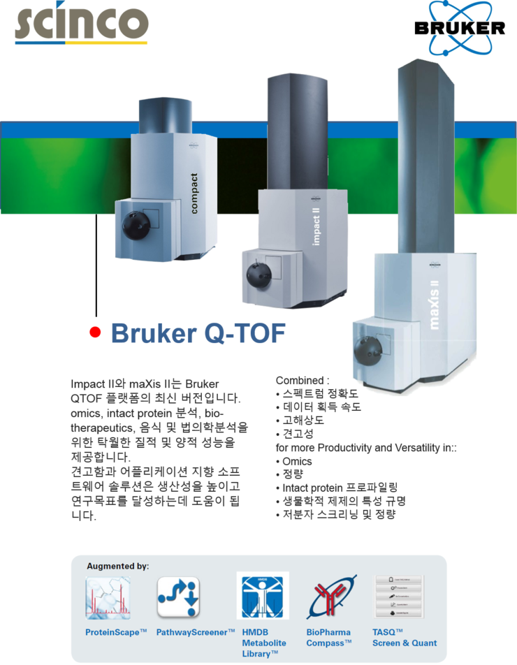[Bruker Q-TOF] Q-TOF의 새로운 세계, maXis II™를 만나보세요! : 네이버 블로그