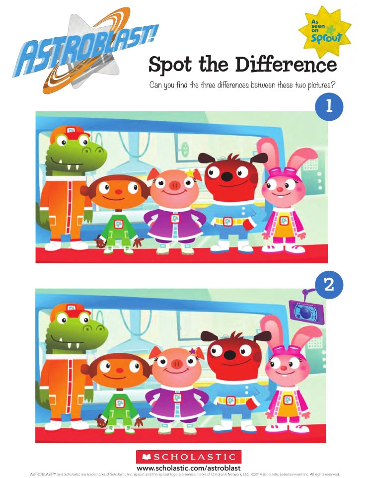 아스트로 블라스트(AstroBlast!)의 차이점 찾기 - 다른그림찾기 : 네이버 블로그