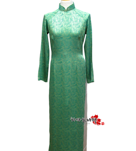 [베트남전통의상]★ 그린아오자이(44) ★#아오자이, #아오자이판매, #아오자이구매, #아오자이파는곳, #아오자이사는곳 ...