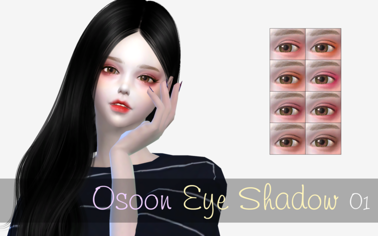 [심즈4 cc] Osoon Eye Shadow 01 : 네이버 블로그