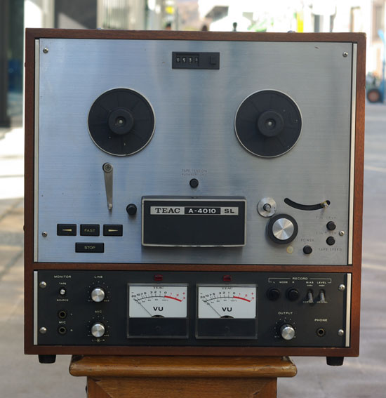 A4010SL 중고/TEAC A-4010SL Stereo Tape Deck 티악 릴데크 중고 : 네이버 블로그