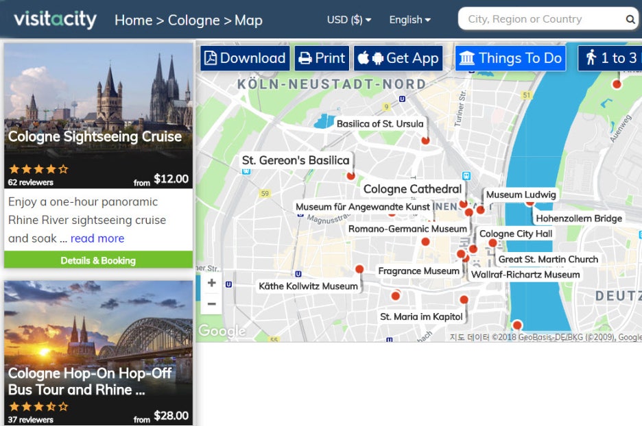 독일 여행 준비 : 쾰른(Köln, Cologne) 관광 정보 및 지도 : 네이버 블로그