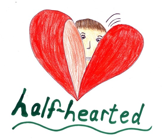 “Half-hearted” : 네이버 블로그