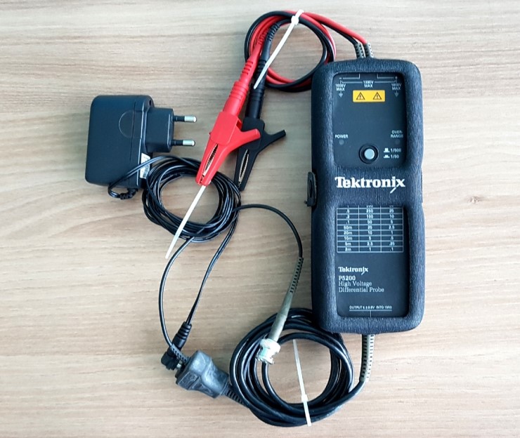 고전압 디퍼런셜 프로브-Tektronix P5200, High Voltage Differential Oscilloscope ...