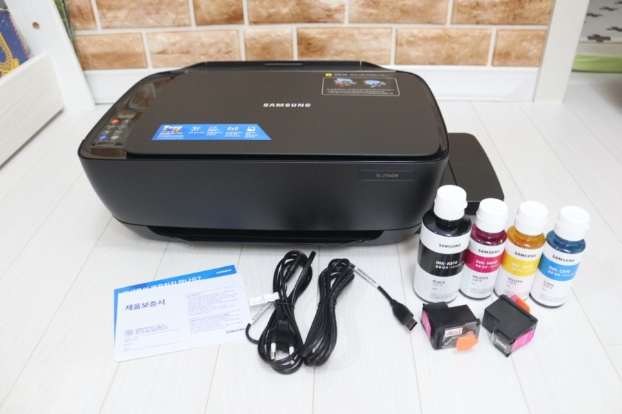 삼성 잉크젯 플러스 SL-J1560W 무한 잉크젯 복합기 신랑 드디어 지름!! : 네이버 블로그