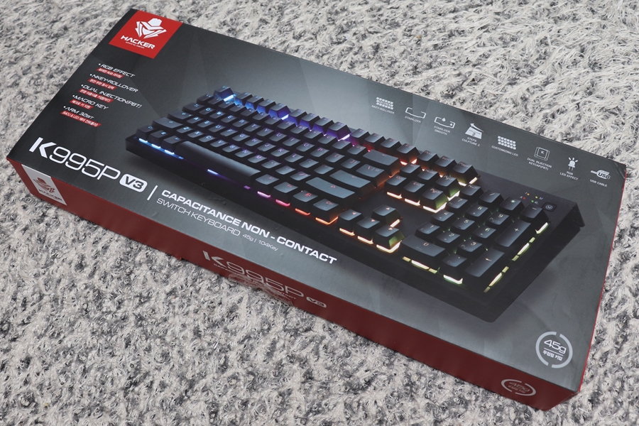 앱코 무접점 키보드 ABKO HACKER K995P V3 사용기 : 네이버 블로그