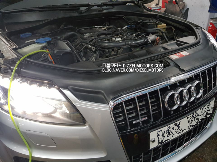 아우디Q7/주행중예열등,경고등점등-DPF탈거크리닝,BBN엔진카본크리닝 : 네이버 블로그