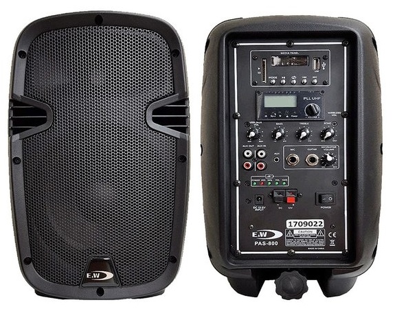 PAS800 / PAS-800 / E&W / ENW / 이동형 무선음향시스템, 250W 이동형 무선음향, 충전식 포터블 음향 ...