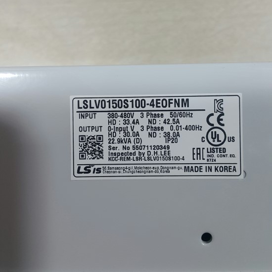 LS산전 인버터 S100 LSLV0150S100-4EOFNS.M 20HP SV150IG5A/SV150IG5A-4 20HP 품절 : 네이버 블로그