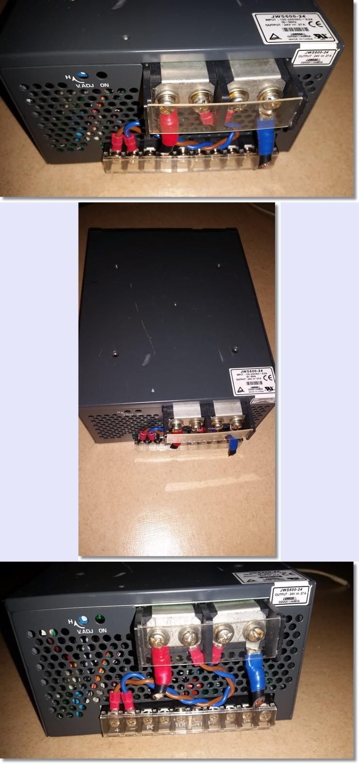 Power Supply SMPS, 27A, 24V, 람다 jws600-24 : 네이버 블로그