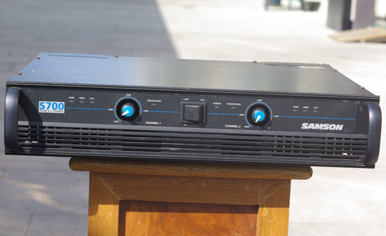 S700 중고/SAMSON S700 삼손 700W 중고파워앰프 : 네이버 블로그