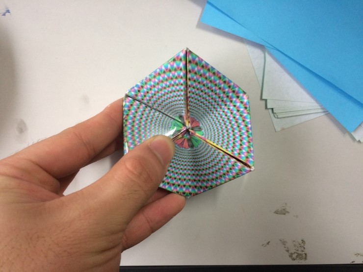 나만의 칼레이도사이클(kaleidocycle, 플렉사곤) 만들기 : 네이버 블로그