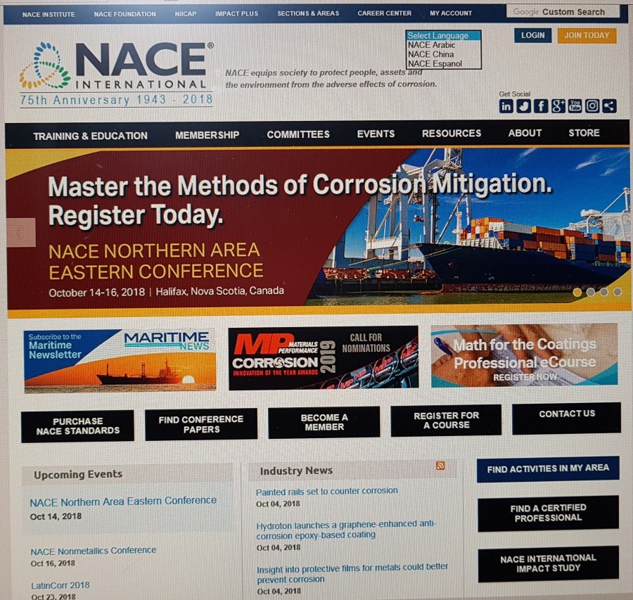 25. NACE Standards 목록 (NACE International 홈 페이지에서 인용) 4/4 – List of ...