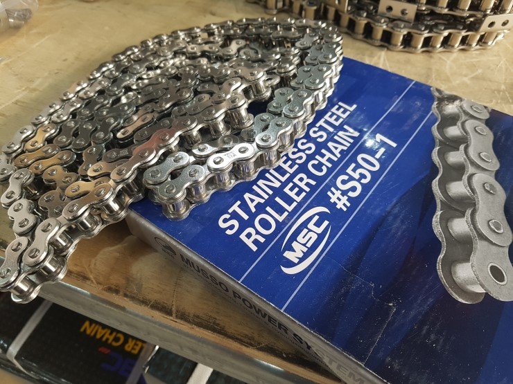 SUS50 STAINLESS STEEL ROLLER CHAIN MSC S50 SUS체인 : 네이버 블로그
