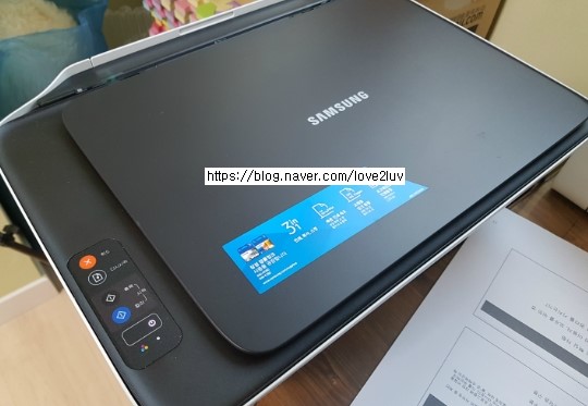 삼성 잉크젯 복합기 SL-J1660 스캔 및 복사 하기 방법! : 네이버 블로그