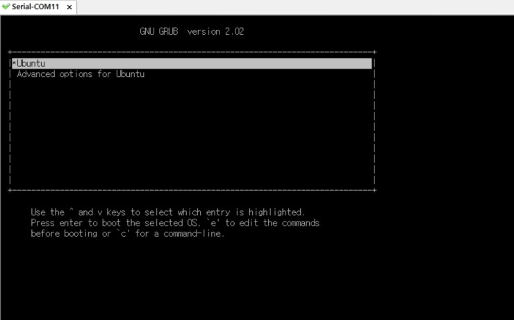 리눅스 우분투에서 GRUB 부팅 시리얼 콘솔로 시작하기(How to use serial console in grub boot ...