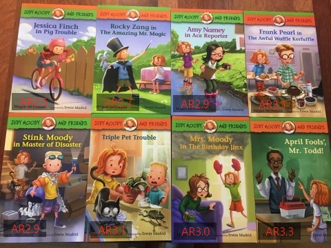 엄마와 함께하는 영어책 읽기- Judy Moody and Friends 주디무디 앤 프랜즈 AR2점대 후반에서 3점대 초반 ...